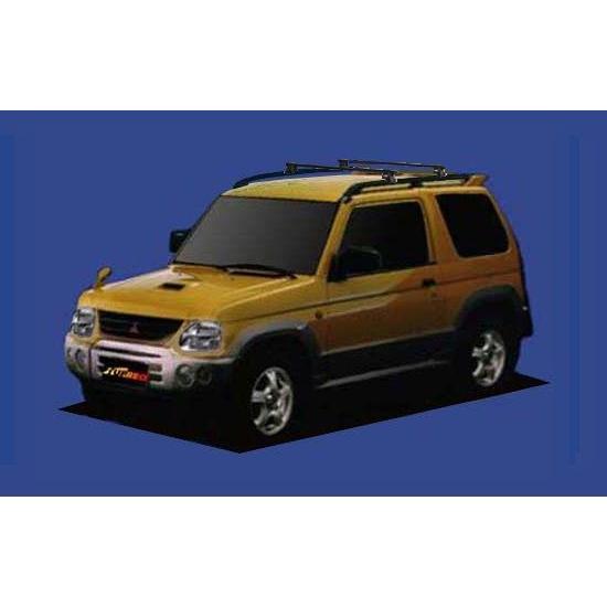 【パジェロミニ専用システムキャリアセット】H10.10〜H24.6 H53A/H58A ルーフレール付 セイコウ TUFREQ タフレック VB6+FRA1+不要 | LINEブランドカタログ