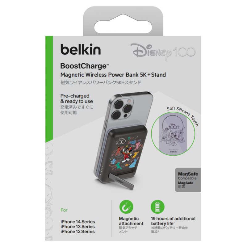 BELKIN BoostCharge Magnetic Wireless Power Bank 5K+Stand BPD004-DY | LINEブランドカタログ