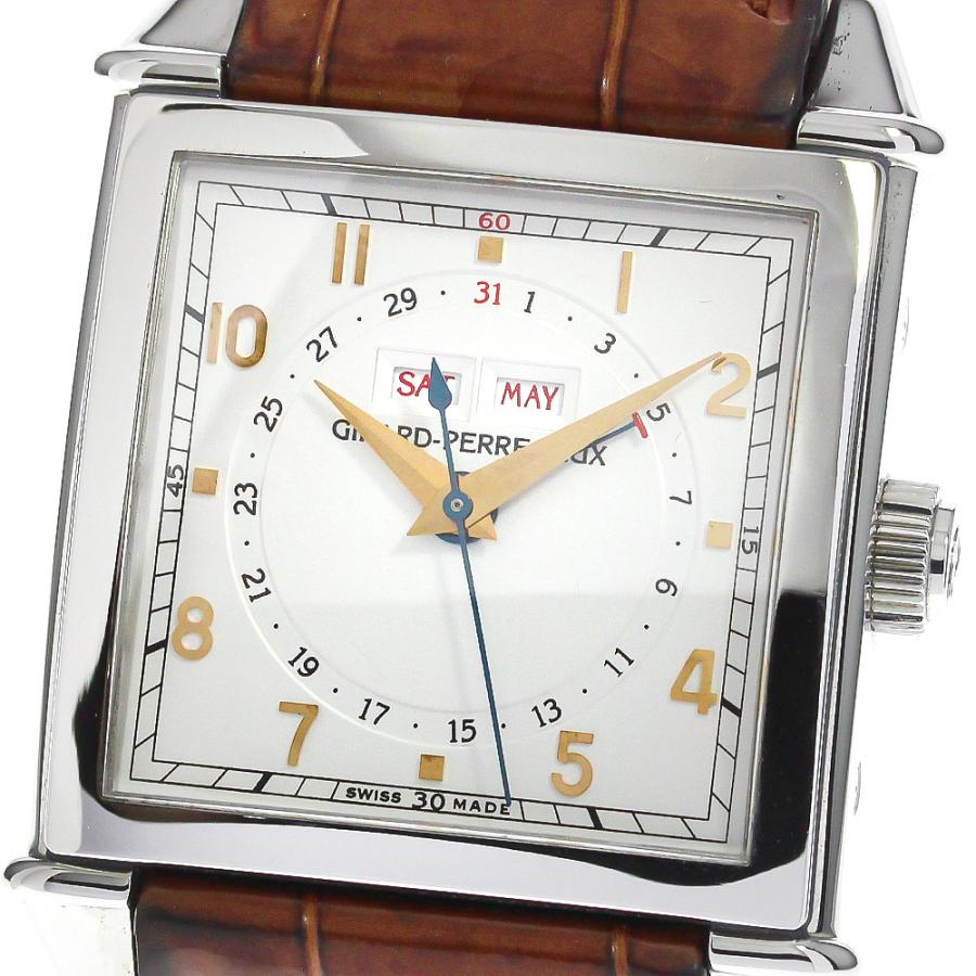 ジラール・ペルゴ GIRARD-PERREGAUX 25810-11-151-0 ヴィンテージ 1945 トリプルカレンダー 自動巻き メンズ ...