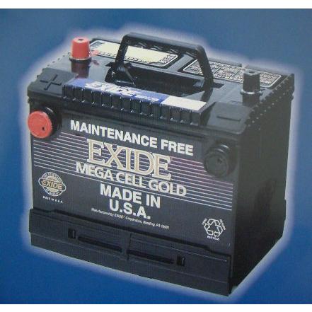 EX65 エキサイド 車 バッテリー EXIDE Mega Cell 2年保証 | LINEブランドカタログ