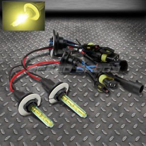 USフォグライト H1 DT 3000K XENON GAS HIDイエロー交換用フォグライト/ブラスACURA BMW MIT H1 DT ...