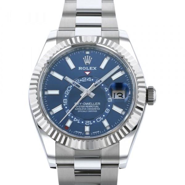 ロレックス ROLEX スカイドゥエラー 326934 ブルー文字盤 新品 腕時計 メンズ | LINEブランドカタログ