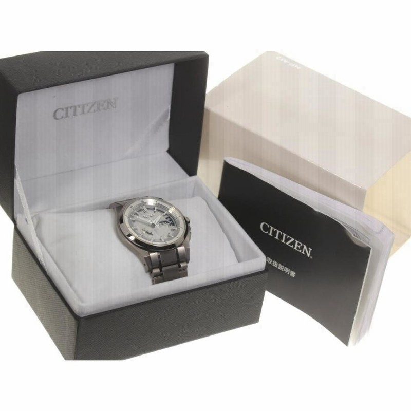 ☆美品【CITIZEN】シチズン エコドライブ デイデイト AS7100-59A ☆美品【CITIZEN】シチズン エコドライブ デイデイト AS7100-59A
