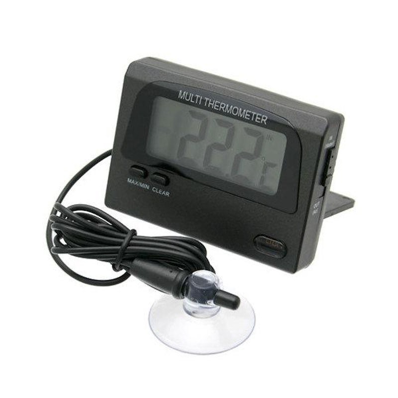 GEX クリスタル水温計 S アクアブルー