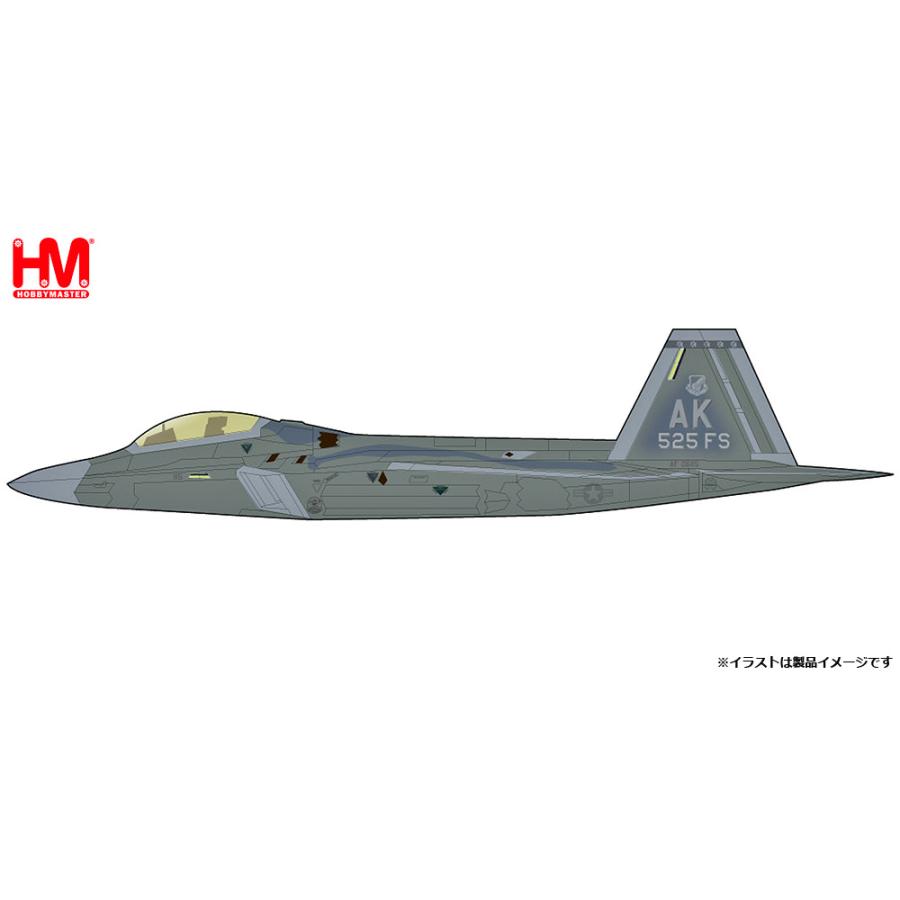 ホビーマスター HA2825 1/72 F-22 ラプター アメリカ空軍 第3航空団 第525戦闘飛行隊 2011 | LINEブランドカタログ