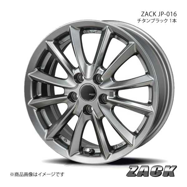 ZACK JP-209 ミラ ジーノ L650S/L660S 2004/11〜2009/4 アルミホイール1本 【15×4.5J 4-100 +45 グロスブラック】 | LINEショッピング