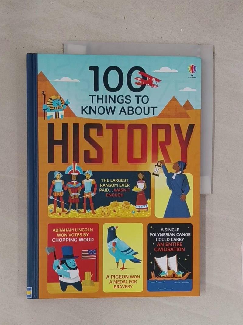 【書寶二手書T1／少年童書_Y1S】100 things to know about History_Federico Mariani ...