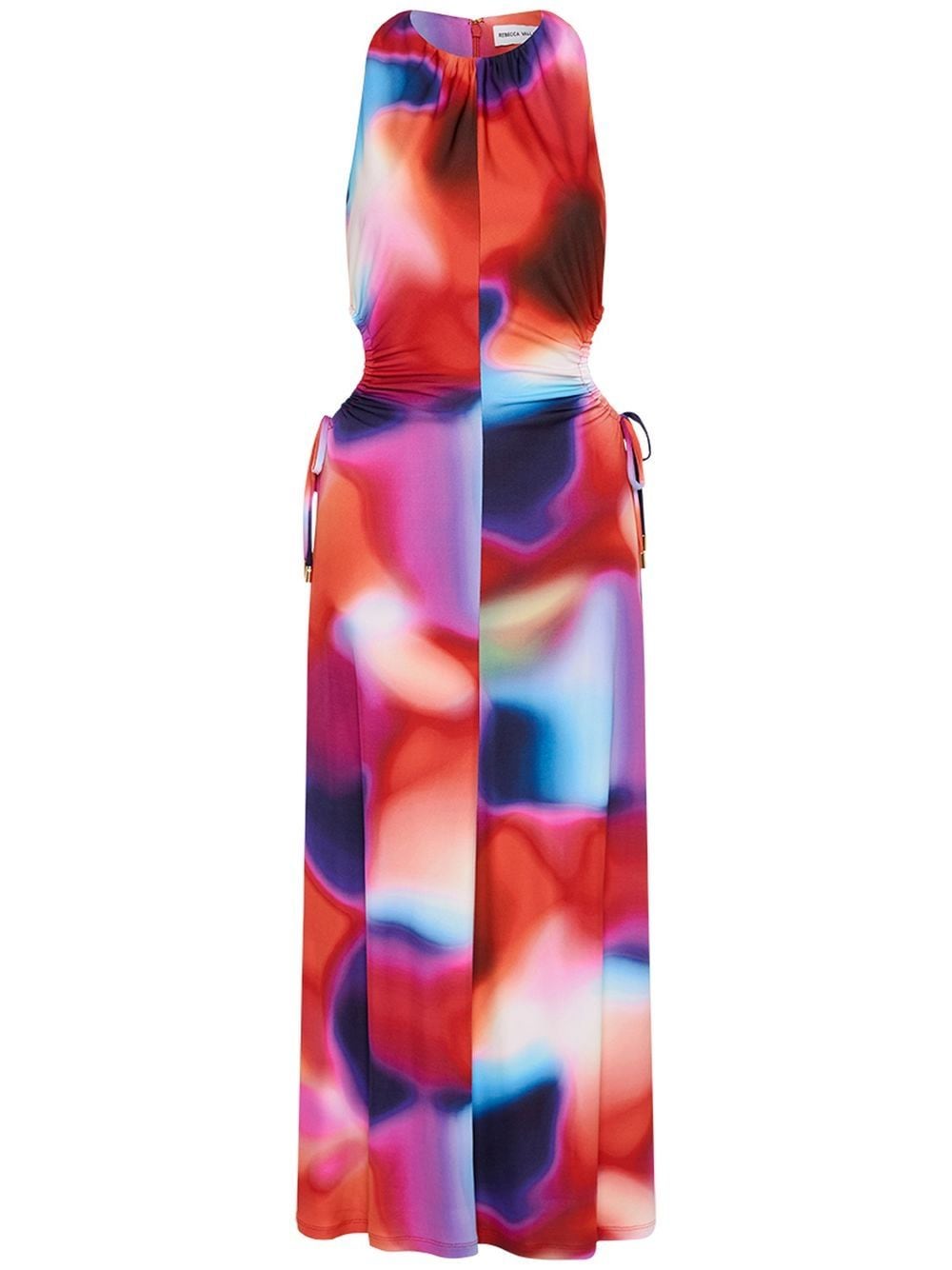 Rebecca Vallance - cut-out midi dress - women - Viscose - 6 - Red推薦 | Farfetch | LINE購物