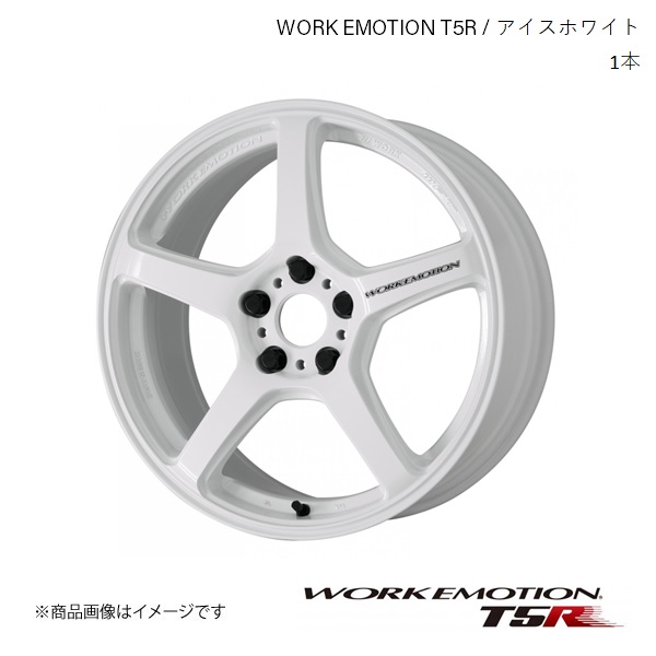 WORK EMOTION T5R スバル レガシィ アウトバック DBA-BS9 1ピース ホイール 1本 【17×7.0J 5-114.3 ...