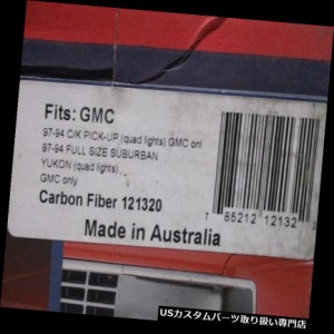 ヘッドライトカバー ？ 3DカーボンファイバーヘッドライトガードはEGR 121320 GMCのみ94-97クワッドをカバー | LINE ...