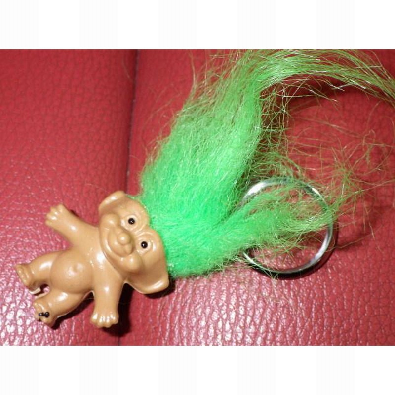 90'S☆ビンテージ☆新品☆トロール人形☆キーホルダー☆5体 90'S☆ビンテージ☆新品☆トロール人形☆キーホルダー☆5体