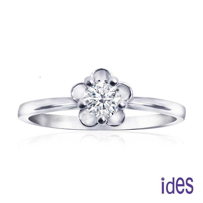 [ides愛蒂思] 精選10分E/VS1八心八箭頂級EX車工無名指戒尾指戒鑽石戒指/五爪花苞 (戒圍請於訂單備註)推薦 | 家樂福線上購物 ...